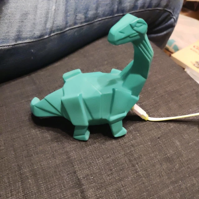 HOUSE OF DISASTER Dinosaur Bed Side Table Mini USB LED Lamp £6.52 ...