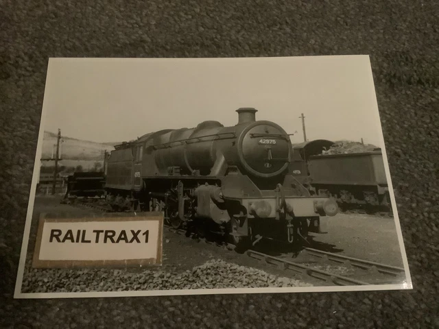 RAILWAY STEAM PHOTOGRAPH - 42975 At Carnforth Mpd/Shed - 3/4/1953 ...