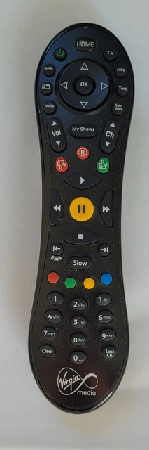 VIRGIN MEDIA TIVO Box Remote Control URC655551-00R00 S3F80PBX8Z-C0CB £0 ...