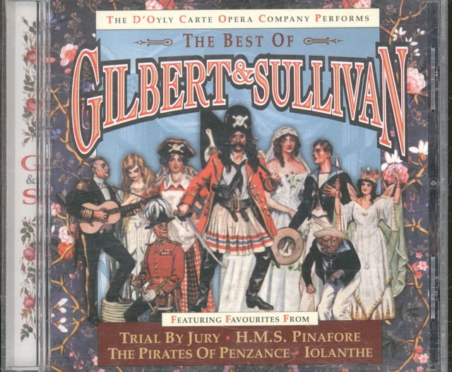 CD PLATCD554 D'OYLY Carte Opera Company Best of Gilbert & Sullivan ...