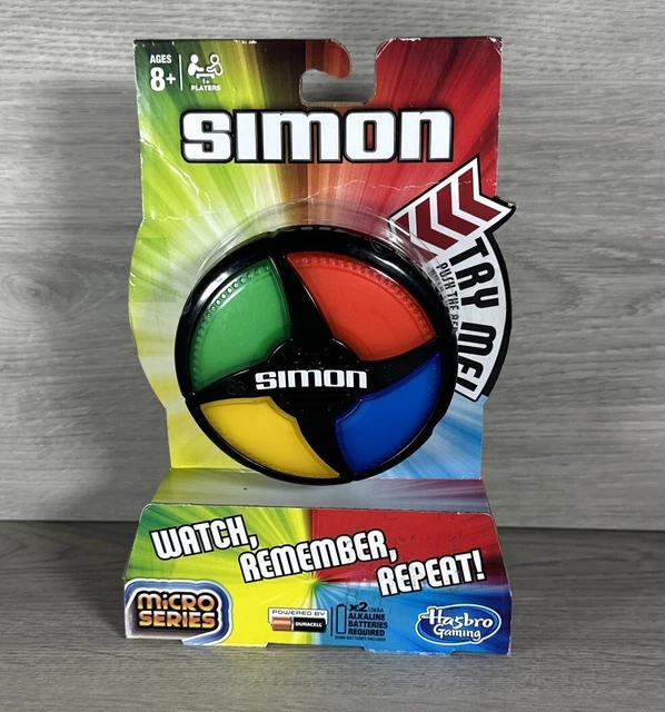 SIMON MICRO SERIES Travel Game By Hasbro Gaming - New In Box £8.50 ...