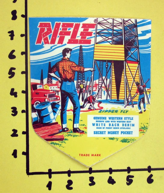 VINTAGE NEW ORIGINAL Western Rifle Sticker Sticker £5.16 - PicClick UK