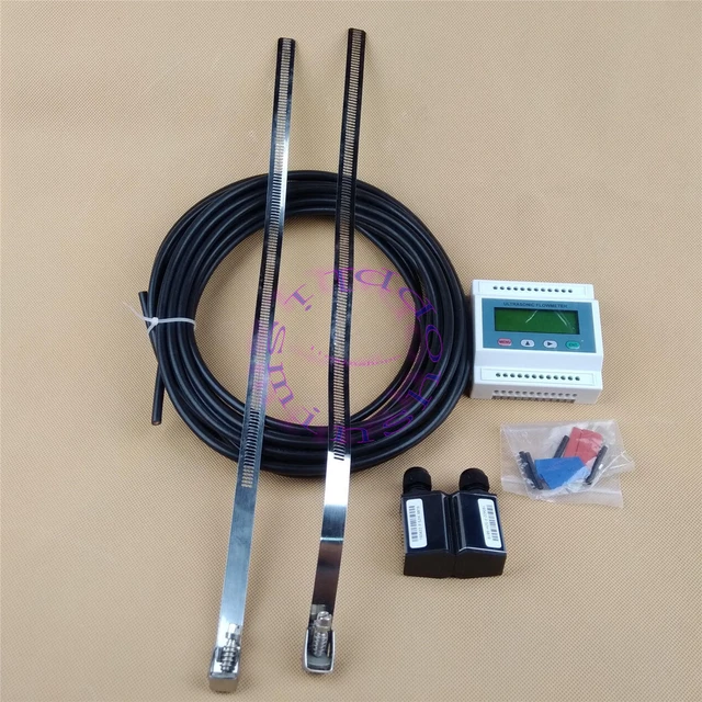 ULTRASONIC FLOW METER Clamp-on Transducers Flowmeters TDS-100M-S2 (DN15 ...