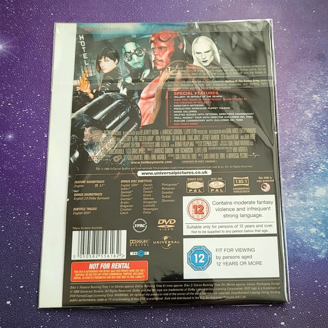 HELLBOY 2 THE Golden Army Special Edition (DVD, 2008) DISC'S AND SLEEVE ONLY EUR 1,46 - PicClick IT