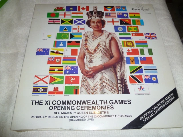 1978 XI COMMONWEALTH Games Opening Ceremonies Queen Elizabeth Souvenir ...