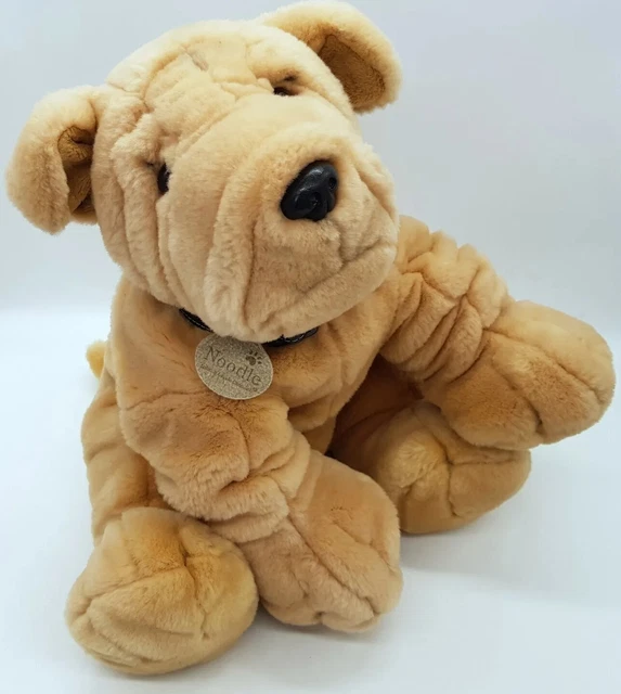 SHAR PEI DOG Plush Soft Toy 13" Keel Toys Large 'Noodle' Simply Soft ...