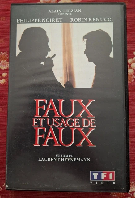 VHS CASSETTE FAUX ET USAGE DE FAUX philippe noiret robin renucci r gary ...