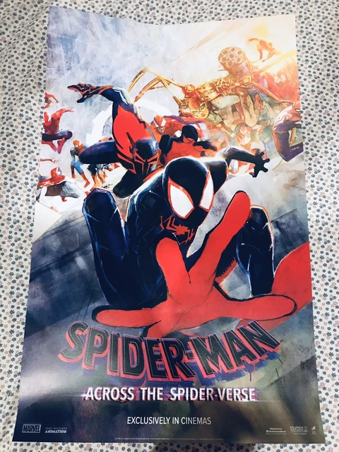 SPIDER-MAN ACROSS THE SPIDER-VERSE IMAX Exclusive Odeon Poster - 88cm x ...