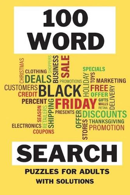 100 WORD SEARCH: Amazing 100 Word Puzzles and Solutions Fun ...