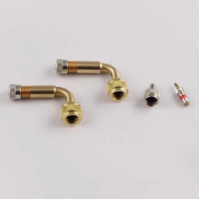 2 ANGLE VALVE valve extension + replacement valve BMW R80R R100R mystik ...