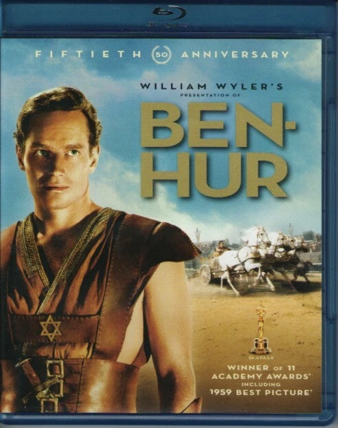 BEN HUR (1959) Classic Charlton Heston Two Blu-Ray Disc Edition EUR 11,22 - PicClick FR