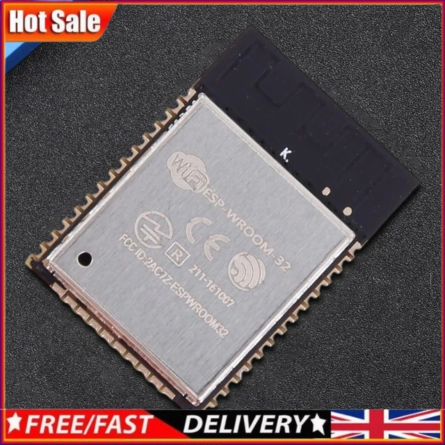 ESP-WROOM-32 WI-FI BT BLE MCU Module 150 Mbps Module for Smart Electronics £5.38 - PicClick UK