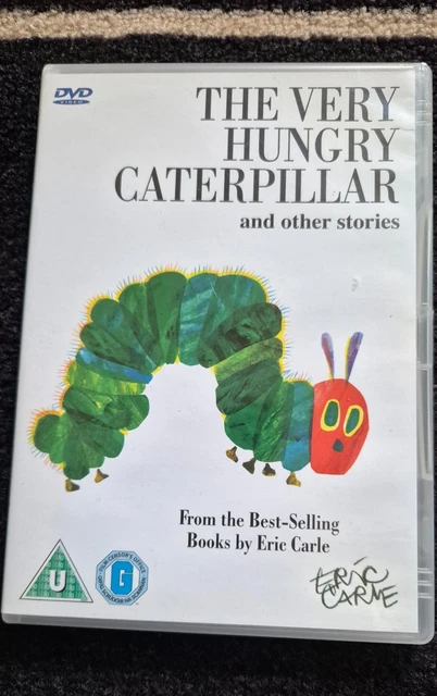 THE VERY HUNGRY Caterpillar - Eric Carle (DVD, 1-DISC, 2014) Excellent ...
