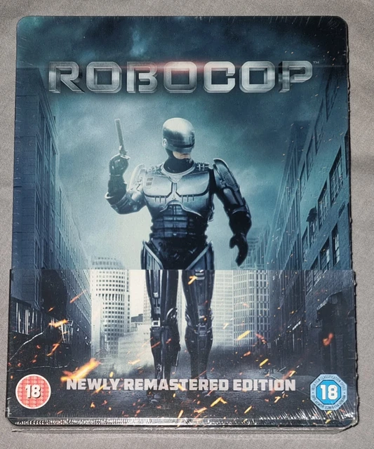 ROBOCOP BLU RAY Steelbook New & Sealed Remastered Director's Cut Region ...
