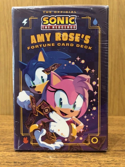 THE OFFICIAL SONIC the Hedgehog - Amy Rose's Fortune Card Deck - New ...