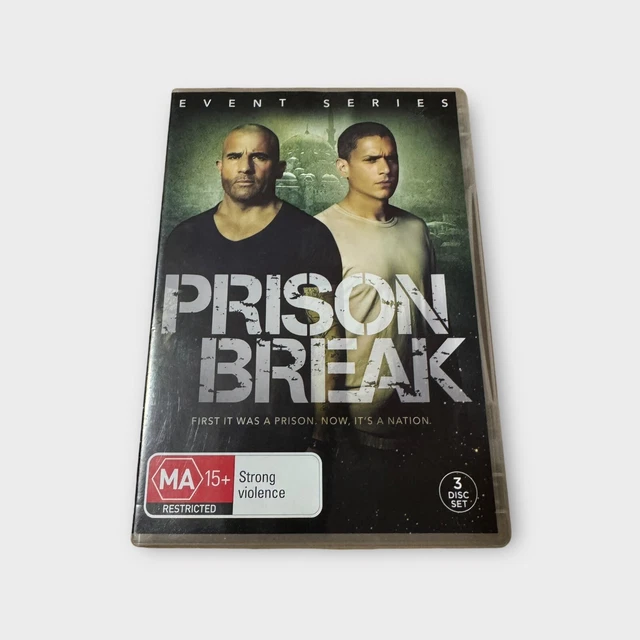 PRISON BREAK EVENT Series Wentworth Miller Dominic Purcell Region 4 ...