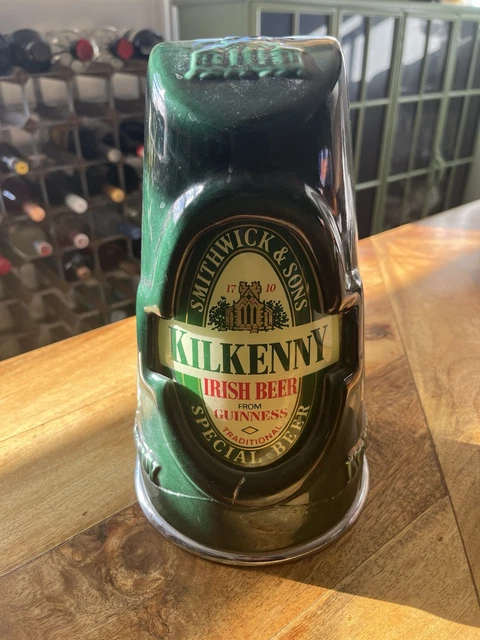 KILKENNY RARE ILLUMINATED Bar Top Pub Pump Font Sign Advertising ...