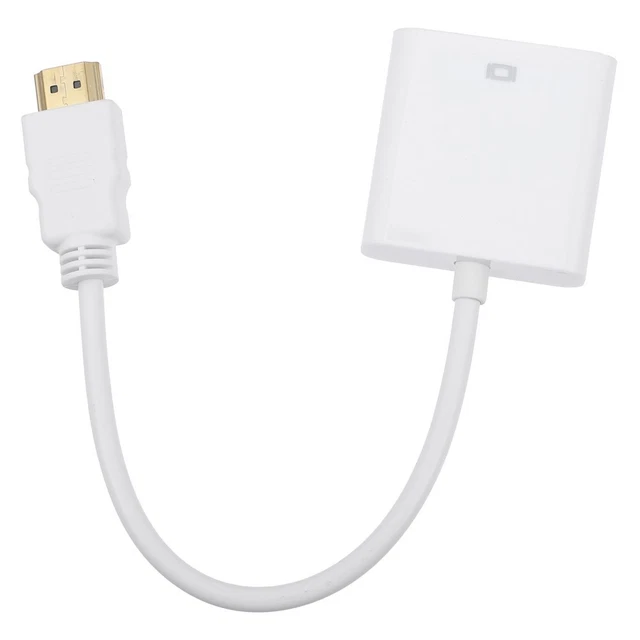2PCS VGA CABLE Adapter 1080P High-definition Video Conversion Adapter ...