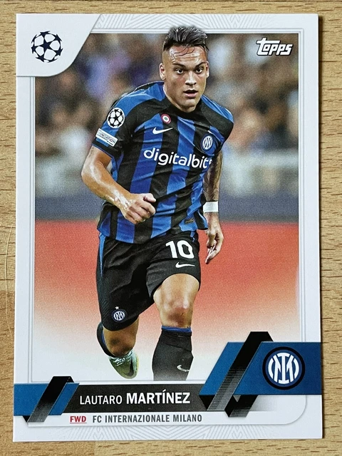 TOPPS UEFA CLUB Competitions UCC flagship 2022 2023 Lautaro Martinez ...