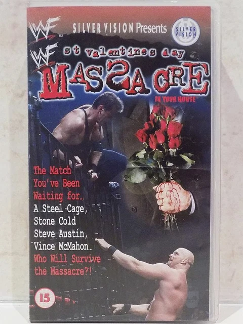 WWF ST. VALENTINE'S Day Massacre In Your House Wrestling Vhs Video Wwe ...