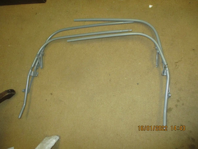 AUSTIN HEALEY SPRITE MK3 MG Midget Mk2 original BMC folding hood frame ...