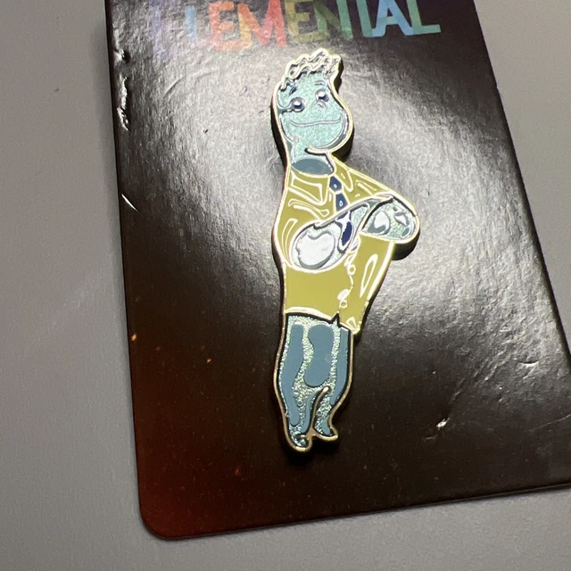 NEW DISNEY PIXAR Elemental Wade Water Full Body Cut Out Enamel Pin 2023 ...