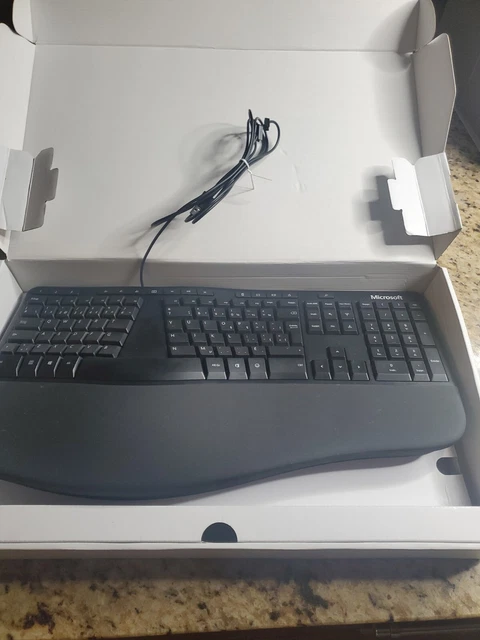 MICROSOFT - ERGONOMIC Full-size Wired Mechanical Keyboard - Black EUR ... MICROSOFT - ERGONOMIC Full-size Wired Mechanical Keyboard - Black EUR ...