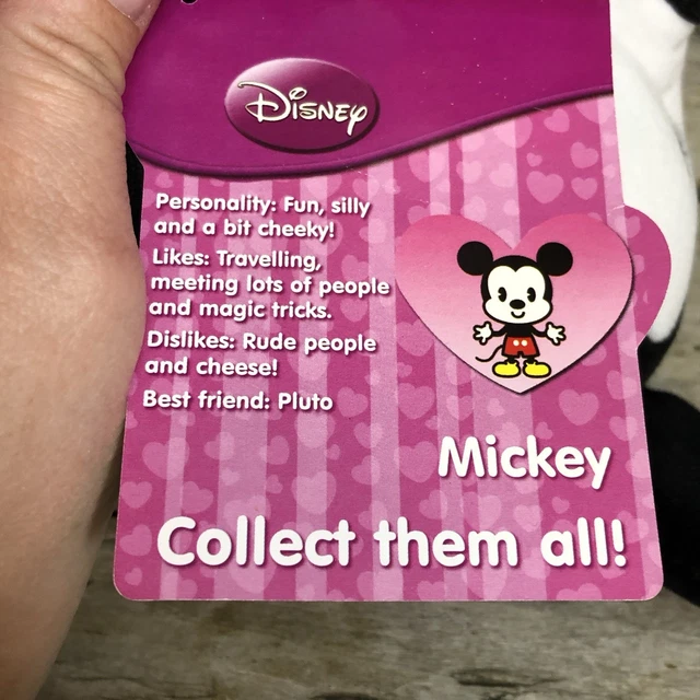 BNWT DISNEY CUTIES Classic Mickey Mouse Plush Soft Toy £16.62 - PicClick UK