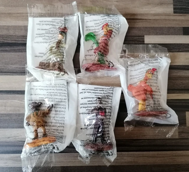 CHICKEN RUN WEETOS 1990s Vintage Toys Dreamworks Aardman Figures x 5 £ ...