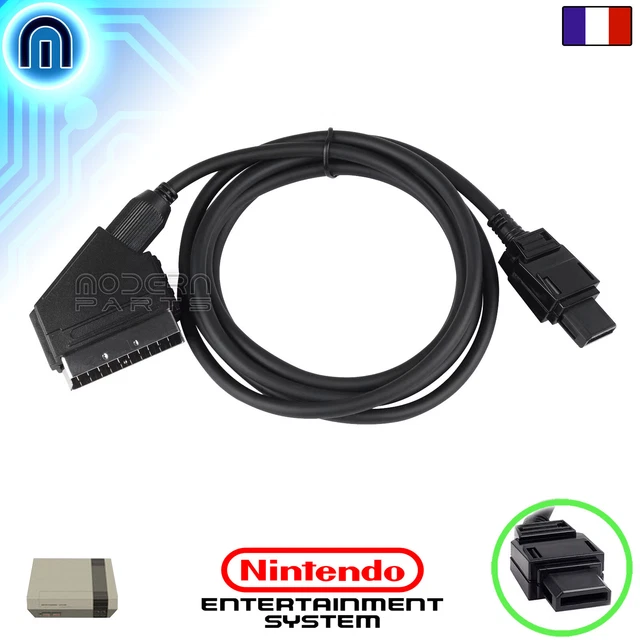 CABLE VIDÉO PÉRITEL AV pour Nintendo NES, RVB, RGB, SCART EUR 16,00 ...