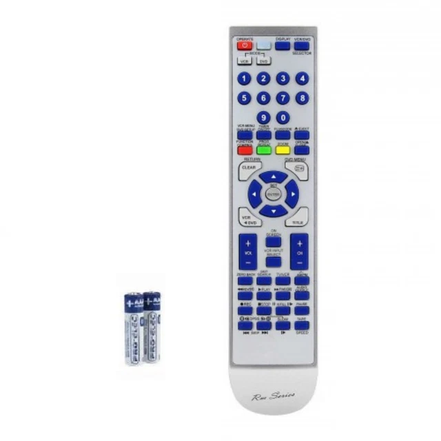 REPLACEMENT DEDICATED REMOTE Control For Sharp VHS VCR/DVD Combi Player ...