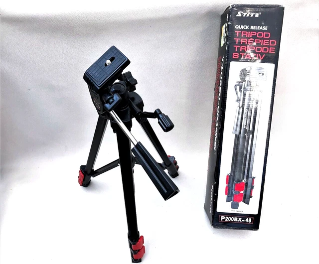 STITZ®*TRIPOD STATIV*ART. P200BX-48*CLOSED-CHANNEL*DREIBEIN*AUSZIEHBAR ...