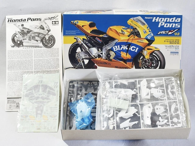 RARE KIT TAMIYA 1/12 Team Honda Ponce RC211V 2003 from Japan 5718 $274. ...
