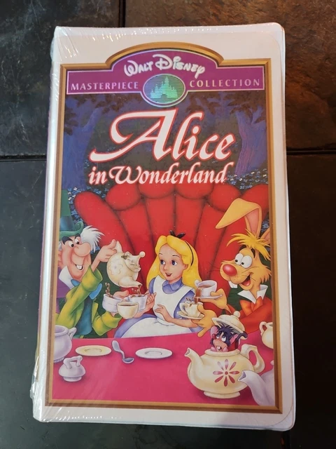 DISNEY'S ALICE IN Wonderland VHS Masterpiece Collection - Sealed Clamshell £9.42 - PicClick UK
