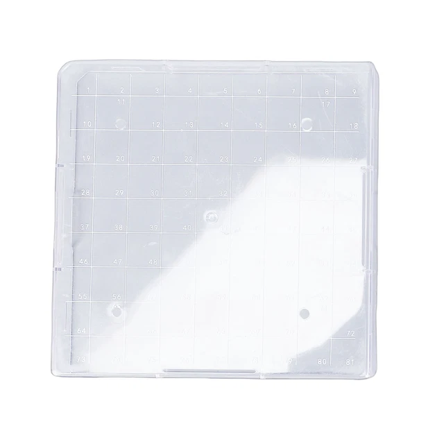 81 PLACES CENTRIFUGE Tube Freezer Storage Box High Temperature Proof ...