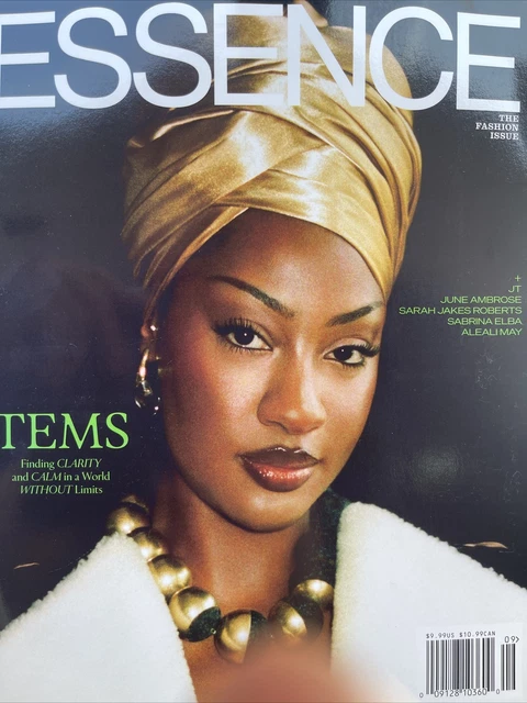 ESSENCE MAGAZINE SEPTEMBER October 2024 TEMS THE FASHION ISSUE £11.48 ...