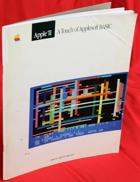 APPLE II II+ IIe IIc IIgs A Touch of AppleSoft BASIC 030-1318-B $9.97 ...