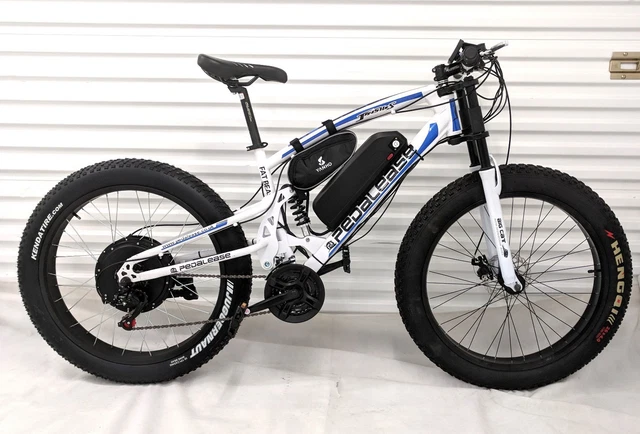 CUSTOMISED 48V 1500W Pedalease Electric Fat Bike - regenerative braking ...
