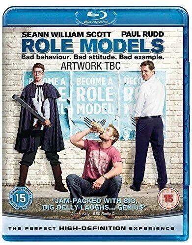 ROLE MODELS BLU-RAY DVD including theatrical & extended versions on 1 ...