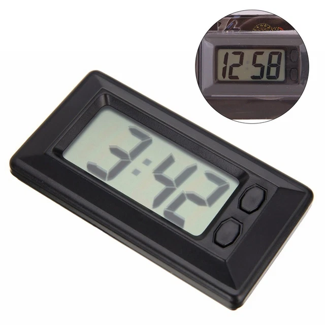 HORLOGE ET CALENDRIER stick-on tableau de bord parfaits pour le ... HORLOGE ET CALENDRIER stick-on tableau de bord parfaits pour le ...