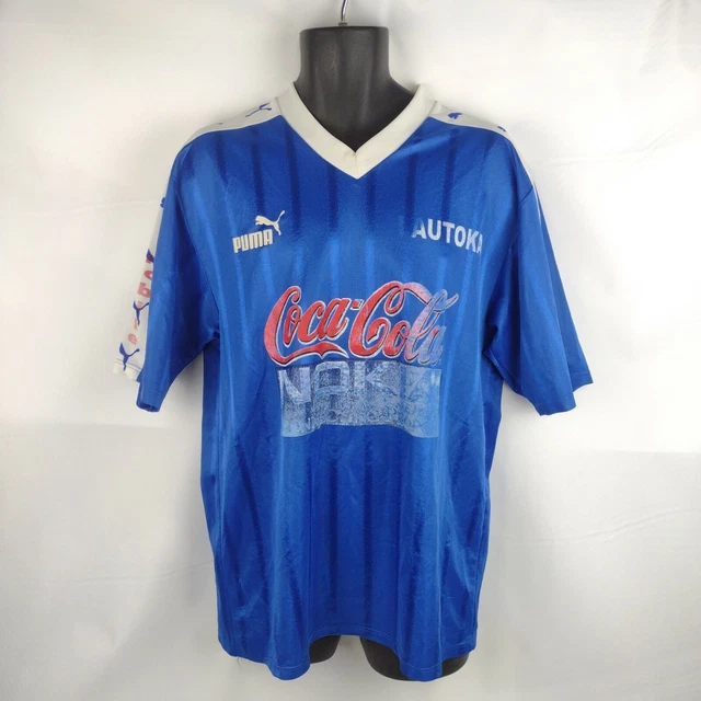 VINTAGE LAUTOKA (FIJI) Football Soccer Shirt 90/00s Mens Large Nokia ...