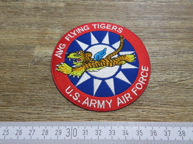 PATCH US ARMY Flying Tigers AVG 1942 USAAF Airforce WWII Flight Jacket ...