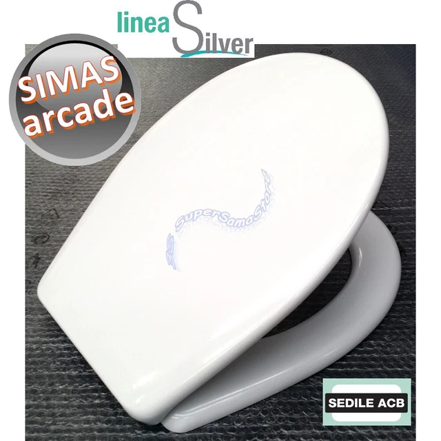 SEDILE PER WC ARCADE Simas in termoindurente - ACB Ercos EUR 70,41 ...