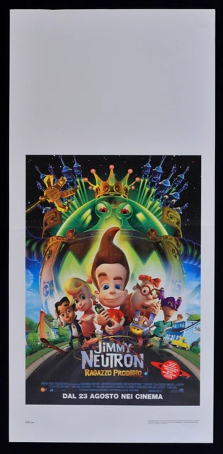 L136 AFFICHE JIMMY Neutron Garçon Prodigy Boy Genius Animation EUR 30 ...