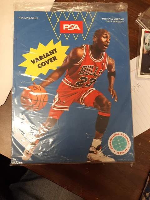 PSA MAGAZINE JANUARY 2024 Michael Jordan Rare Variant Cover # /1000 ...
