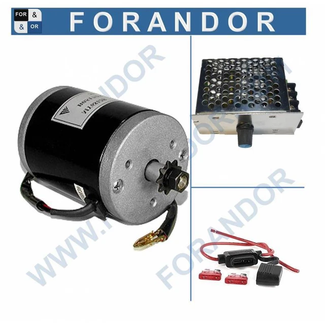K-MY6812-PWM-FS 100W/150W 12V|24V DC-Motor mit PWM-Steuerung und ...