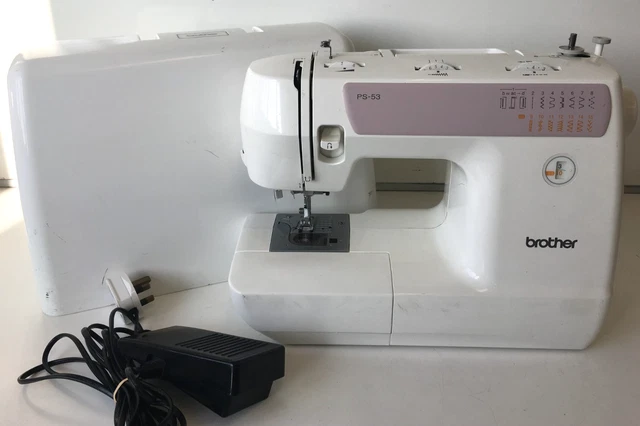 BROTHER PS-53 ELECTRIC Sewing Machine With Foot Pedal £26.00 - PicClick UK
