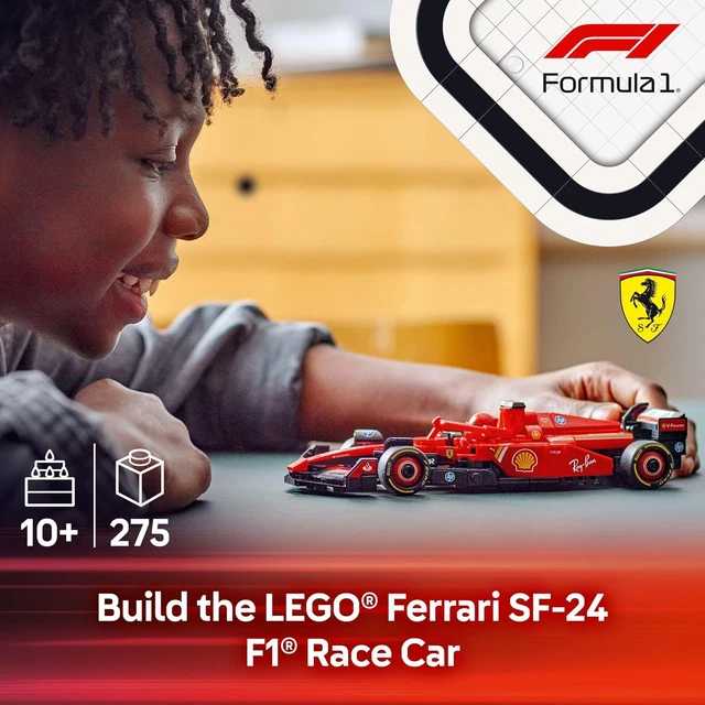 LEGO SPEED CHAMPIONS Ferrari SF-24 F1 Race Car Toys - Building Sets for ...