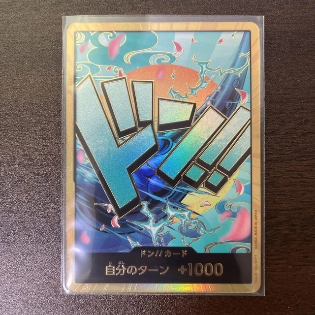 CARTE ONE PIECE Don Card Yamato Super Parallel Gold Japonais PRB-01 ...