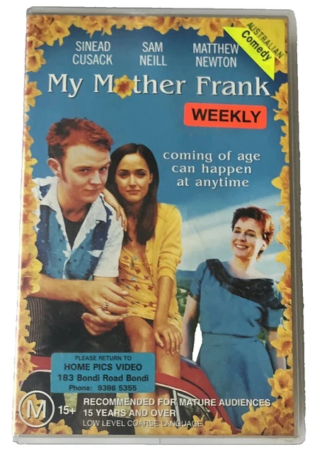 MY MOTHER FRANK (VHS Video Tape) Sam Neil, Ex Rental VGC Rare ...